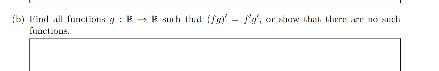[Solved]: Question 2 Let ( f: mathbb{R} rightarrow mat