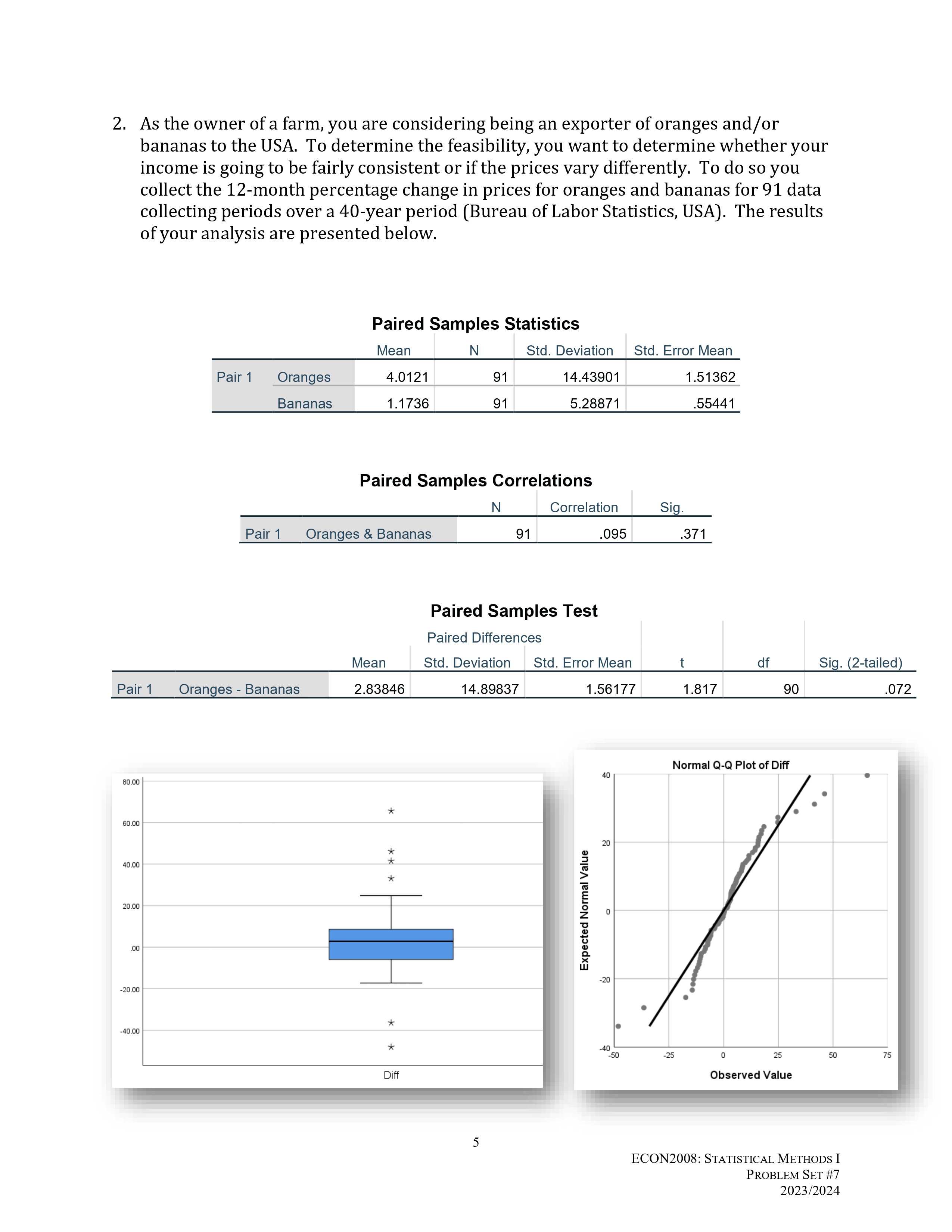 Solved Using the same data provided a)Using the data | Chegg.com