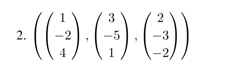 Solved Exercises In exercises 1 - 12 determine if the given | Chegg.com