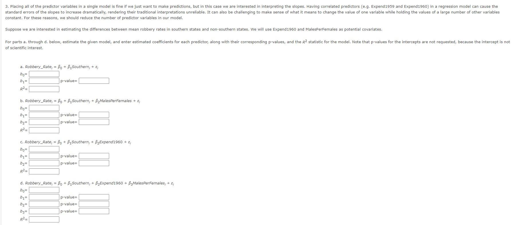 Solved constant. For these reasons, we should reduce the | Chegg.com