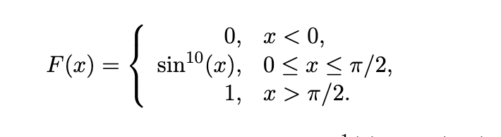 Solved considering this cdf, Calculate (manually) the | Chegg.com