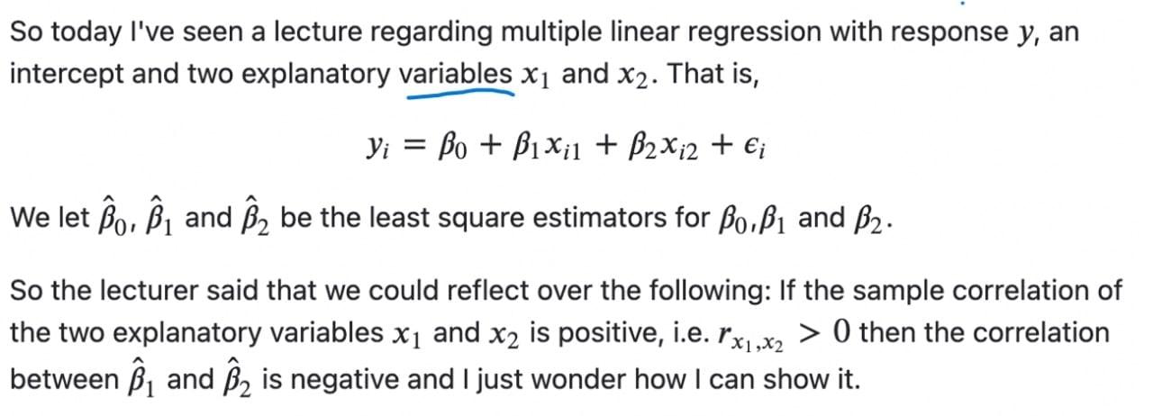 So today I&#039;ve seen a lecture regarding multiple | Chegg.com