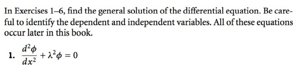 Solved In Exercises 1-6, find the general solution of the | Chegg.com