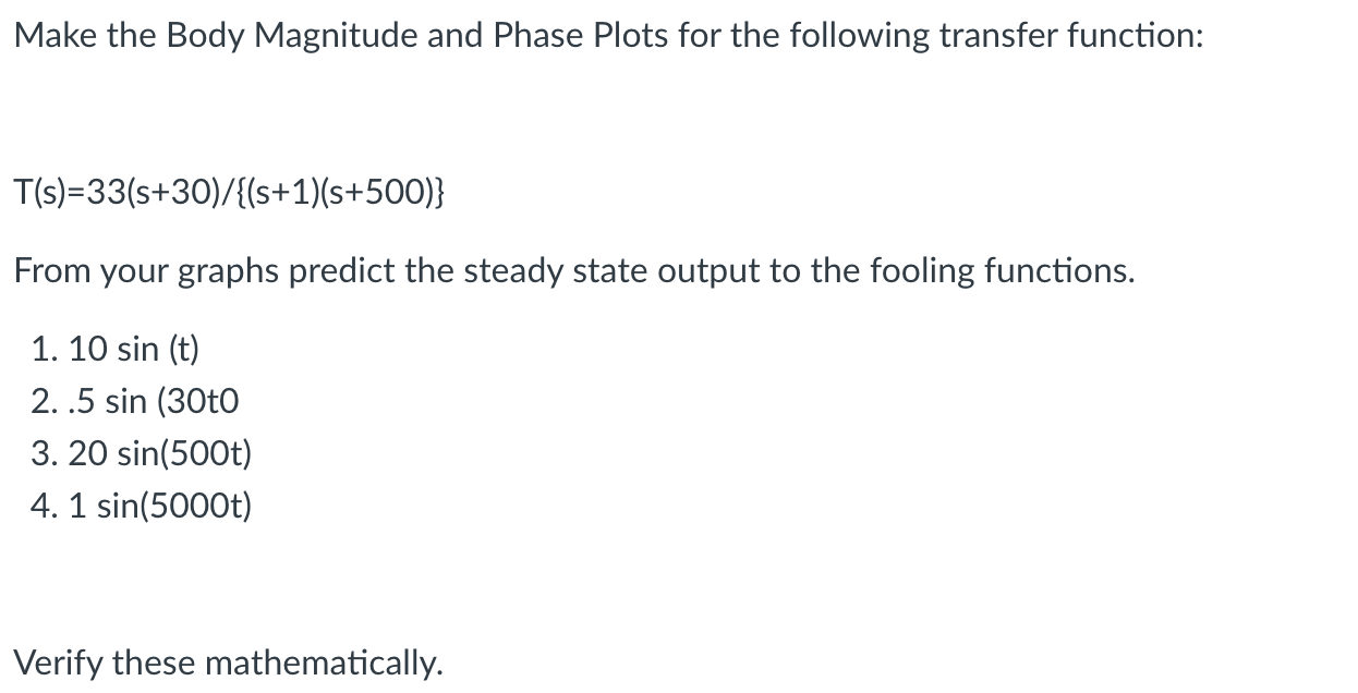 Solved Also please show steps on how you made both graphs | Chegg.com