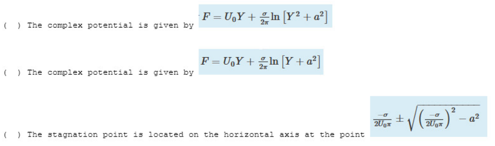 Solved Calculate the complex potential and velocity field | Chegg.com