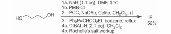 Solved 1a. NaH(1.1 eq), DMF, 0∘C 1b. PMB−Cl 4a. DIBAL-H (2.1 | Chegg.com