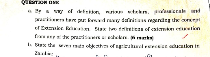 Solved QUESTION ONEa. ﻿By a way of definition, various | Chegg.com