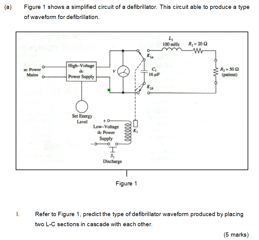 Solved (a) Figure 1 shows a simplified circuit of a | Chegg.com