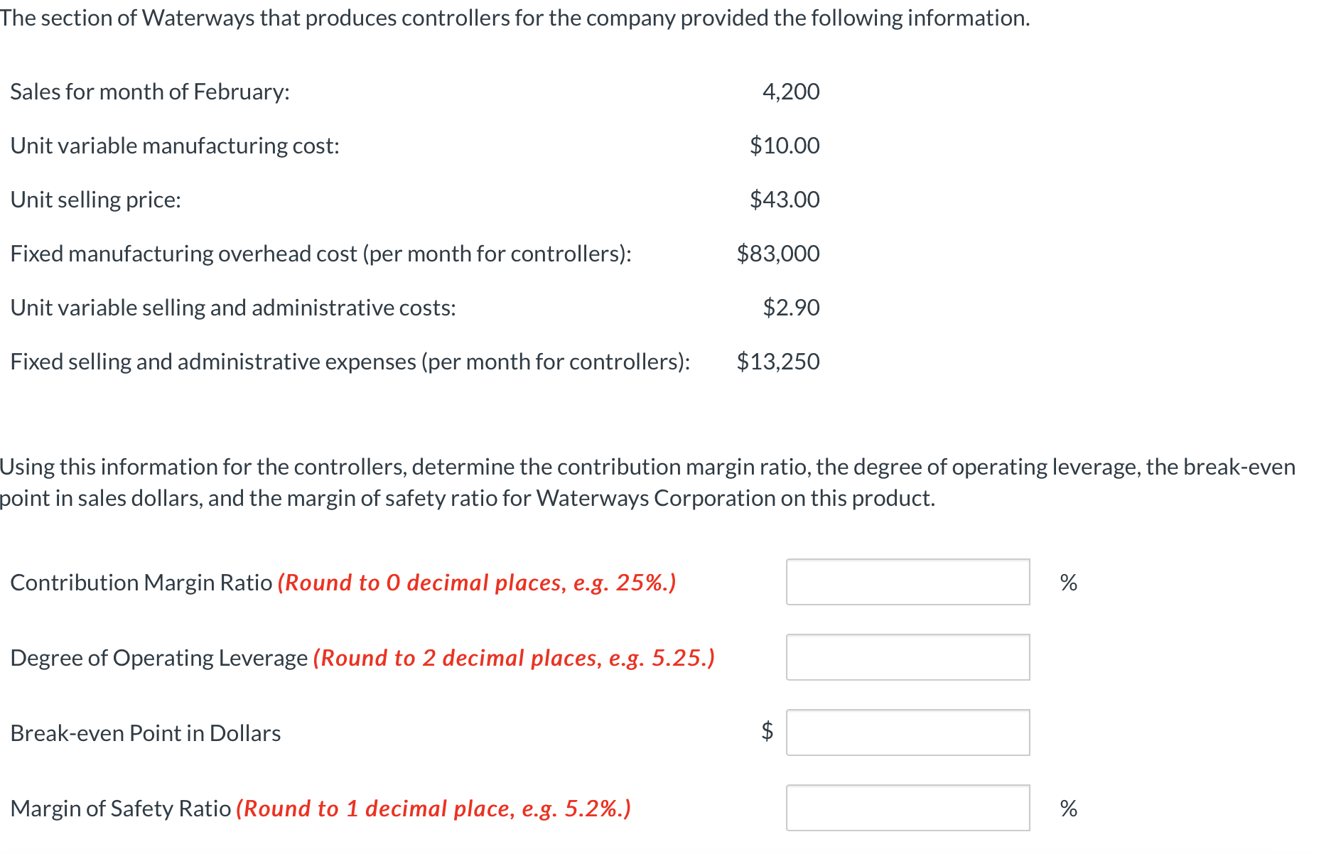 Solved Using this information for the controllers, determine | Chegg.com