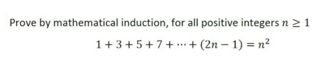 Solved Prove by mathematical induction, for all positive | Chegg.com