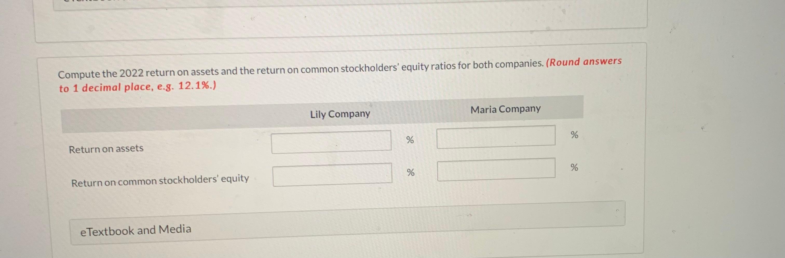 Solved Current Attempt in Progress Here are comparative | Chegg.com