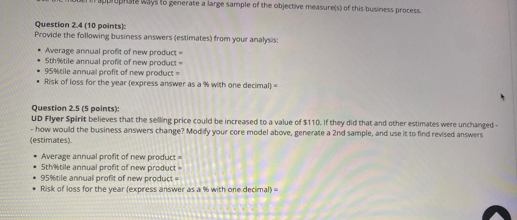 Solved Case 2 Information UD Flyer Spirit is doing planning | Chegg.com