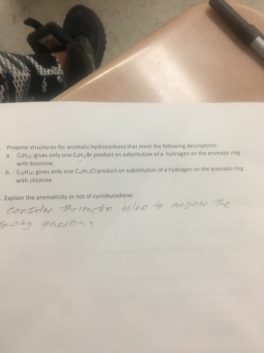 Solved Propose structures for aromatic hydrocarbons that | Chegg.com