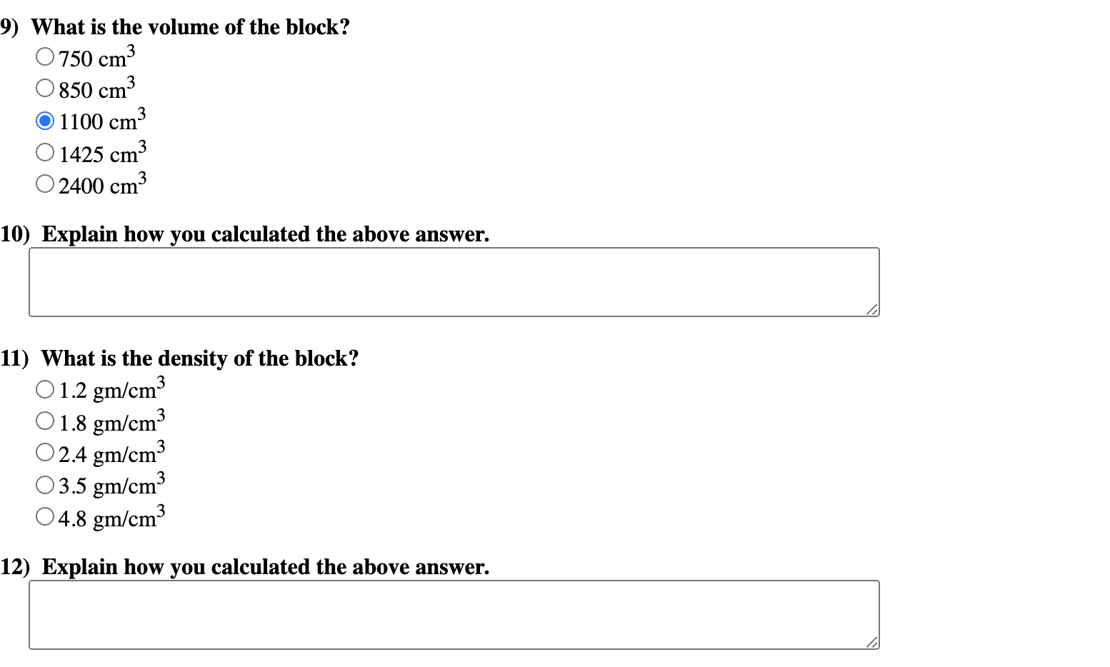 Solved Time: 1.6 Time: $ End of animation. A block is | Chegg.com
