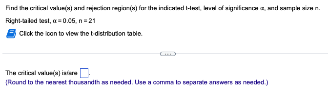 Solved Find the critical value(s) and rejection region(s) | Chegg.com