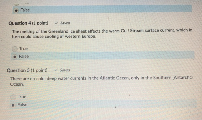 Solved Question 1 (1 point) Saved Earth receives the most | Chegg.com