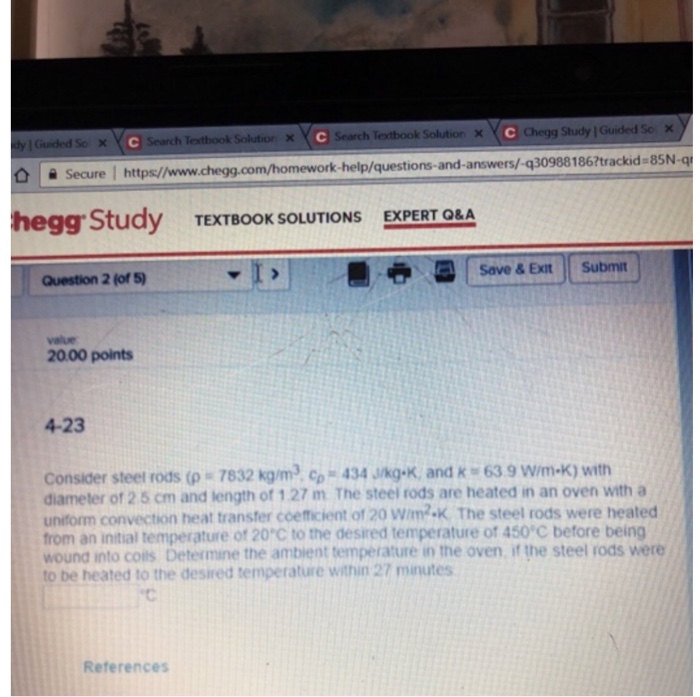 Solved Search Textbook Solutio × Chegg Study | Guided So X | | Chegg.com Solved Search Textbook Solutio × Chegg Study | Guided So X | | Chegg.com