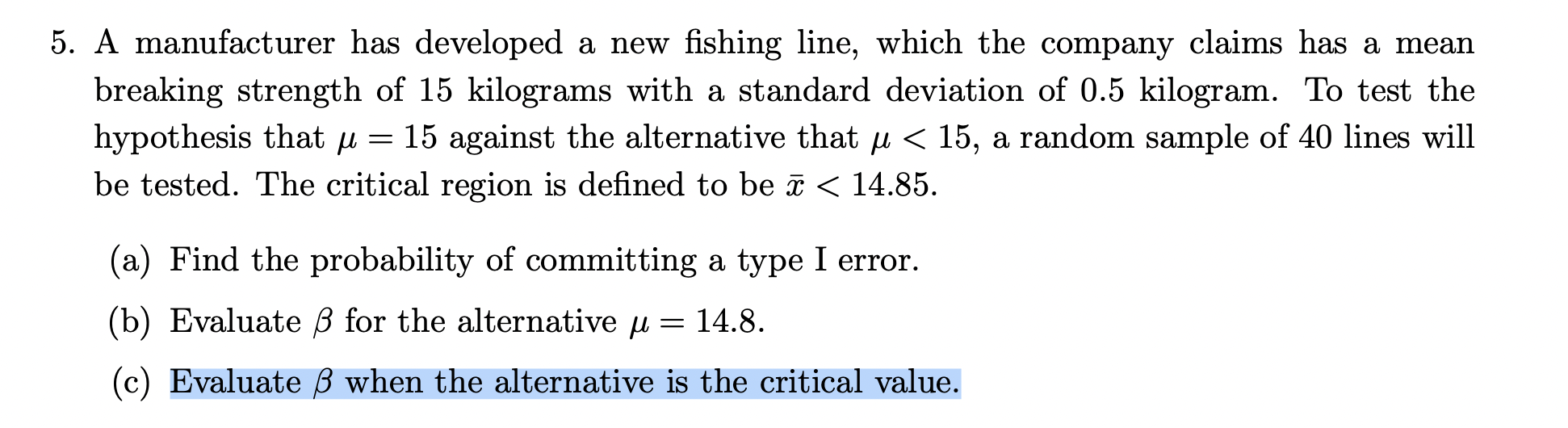 Solved 3. The mean time required to repair breakdowns of a | Chegg.com