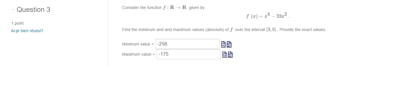 Solved Consider the function f:R→R ﻿given byf(x)=x4-32x2Find | Chegg.com
