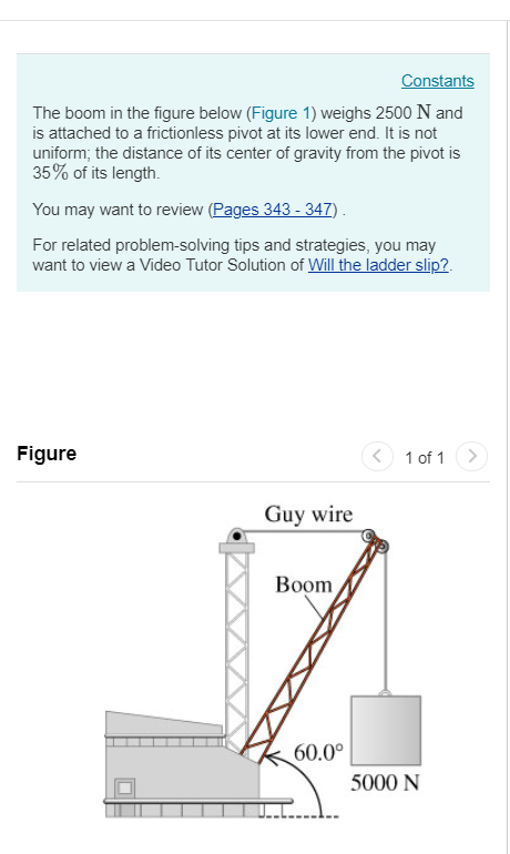 Solved a)Find the tension in the guy wire. b)Find the | Chegg.com