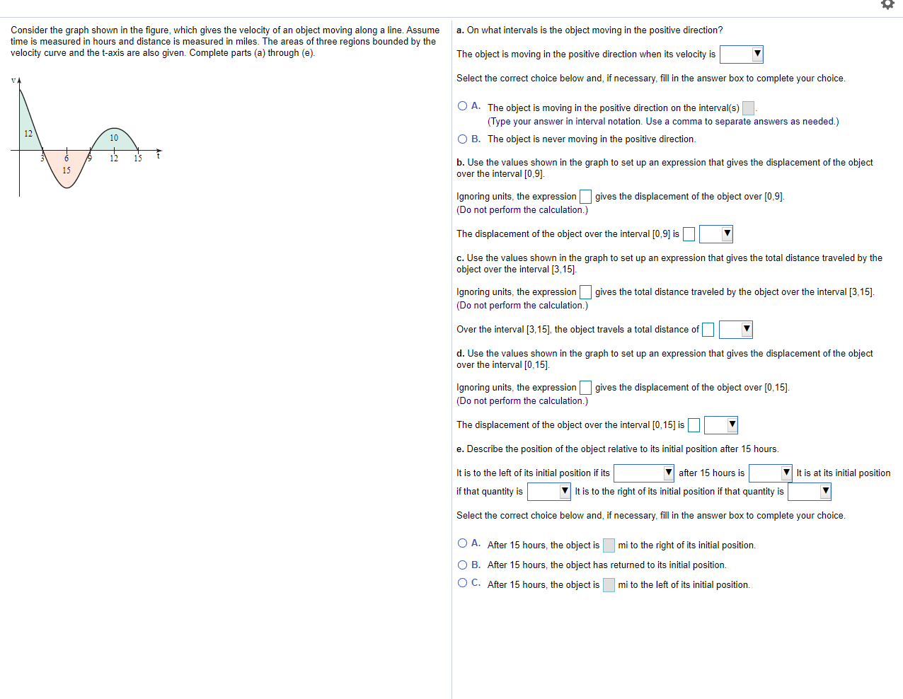 Solved a. On what intervals is the object moving in the | Chegg.com