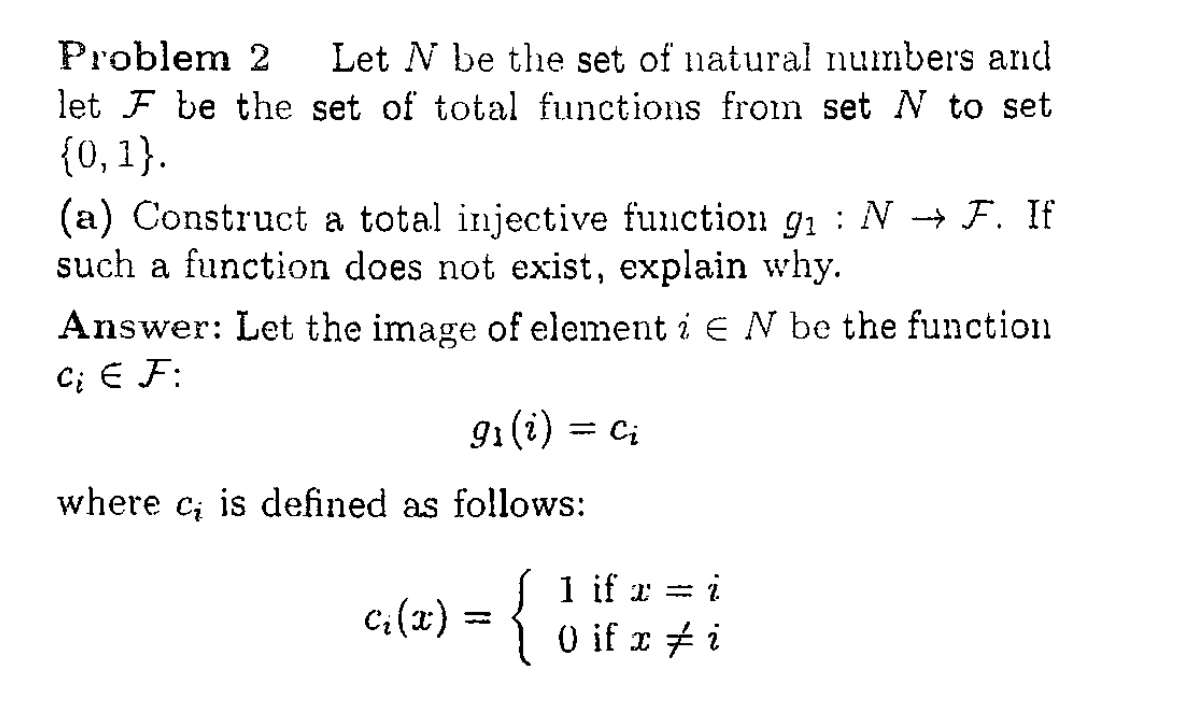 Solved Please, explain what does total function means and | Chegg.com