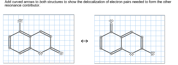 Solved Add curved arrows to both structures to show the | Chegg.com