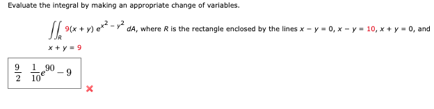 Solved Evaluate the integral by ﻿making an ﻿appropriate | Chegg.com