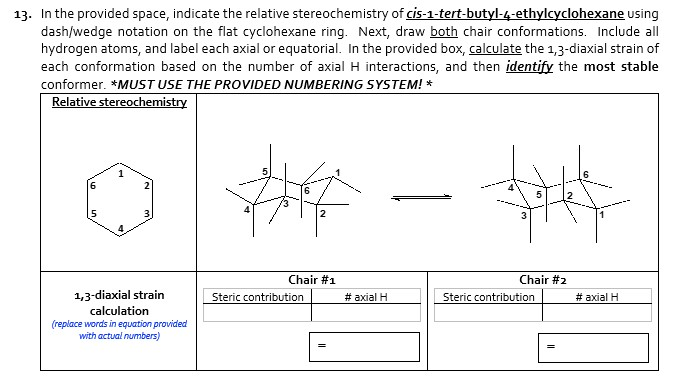 Solved 13. In the provided space, indicate the relative | Chegg.com