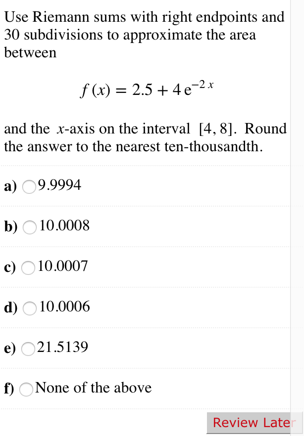 Solved Use Riemann sums with right endpoints and 30 | Chegg.com