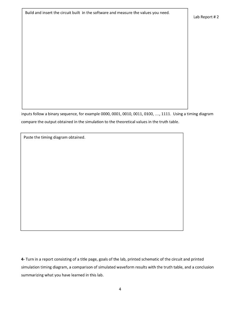 Solved Lab: The objectives of this lab are to simplify a | Chegg.com