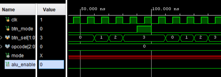 Solved I need the mode to toggle through one nutton but am | Chegg.com