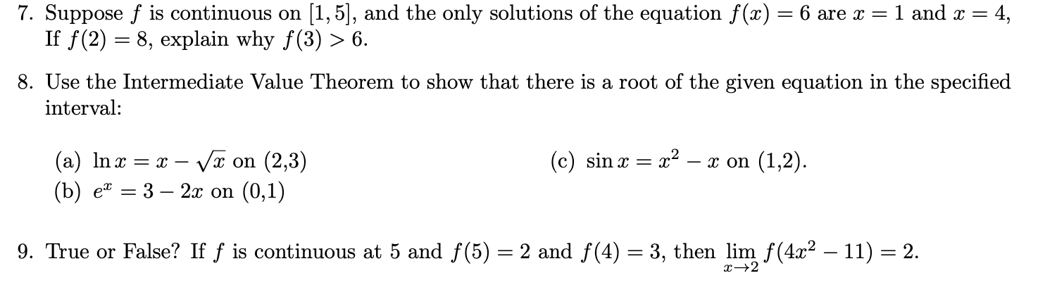[Solved]: 7. Suppose f is continuous on [1,5], and the onl