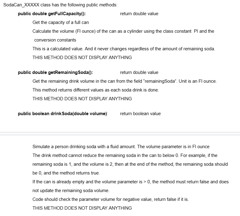 Solved CIS36A Homework 8 Summer 2023 Topic: Class and | Chegg.com