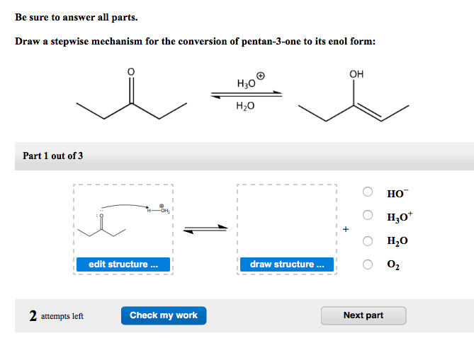 Solved Be sure to answer all parts. Draw a stepwise | Chegg.com
