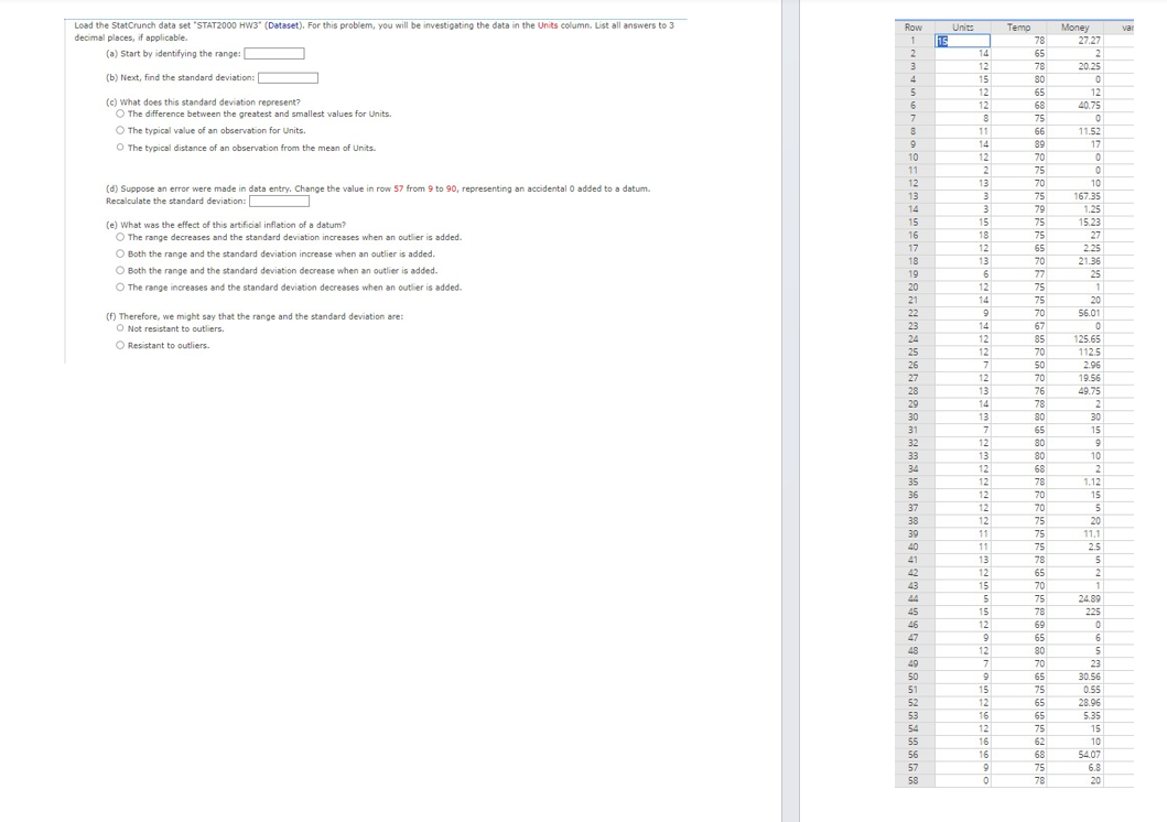 Solved decimal places, if applicable.(a) ﻿Start by | Chegg.com