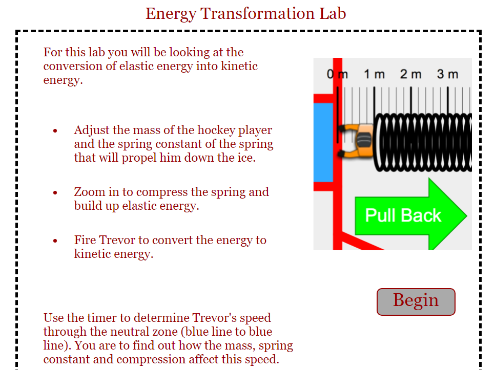 Solved Topic: Physics 1 Work and Energy (Virtual Lab | Chegg.com
