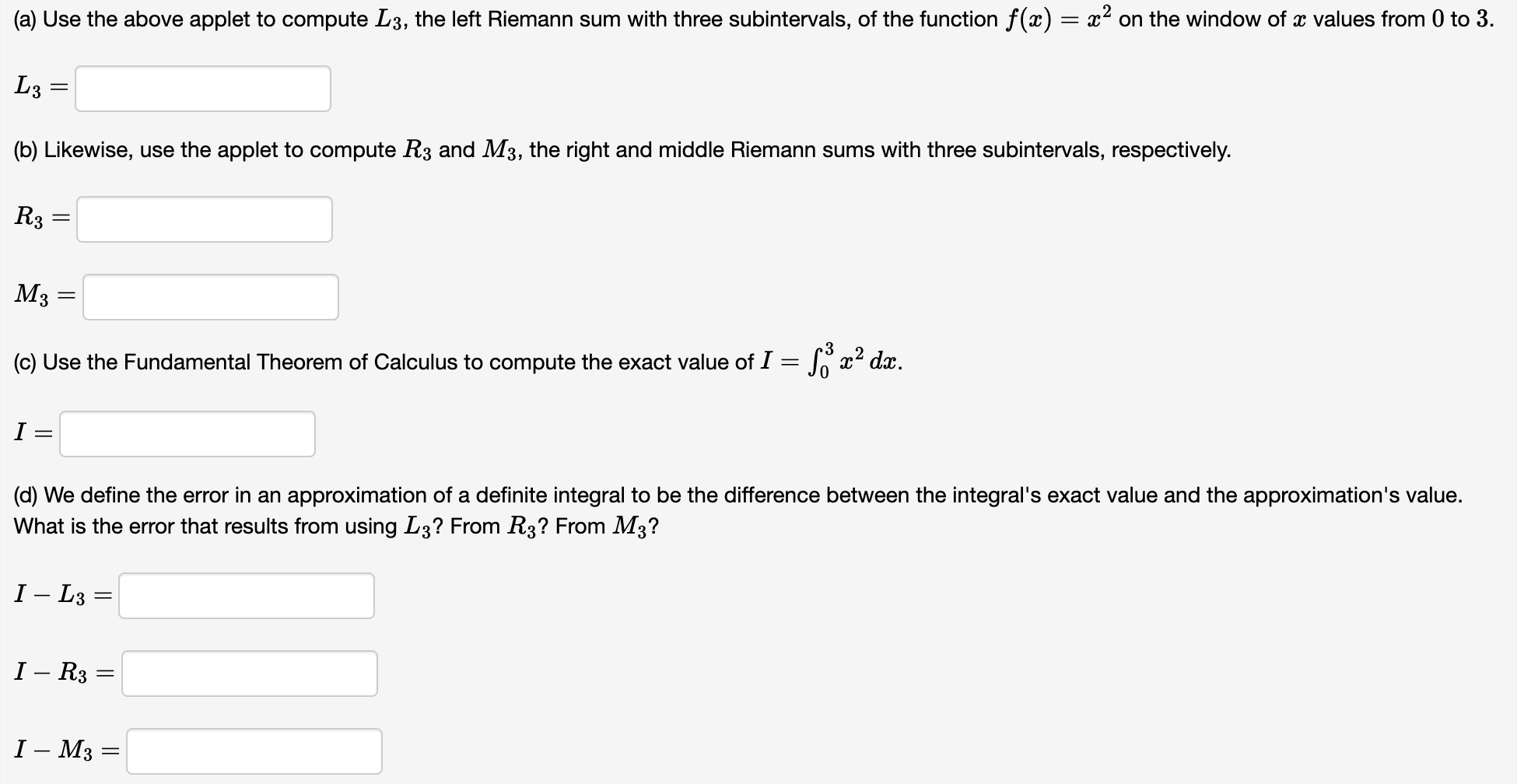 Solved While investigating ways to approximate definite | Chegg.com