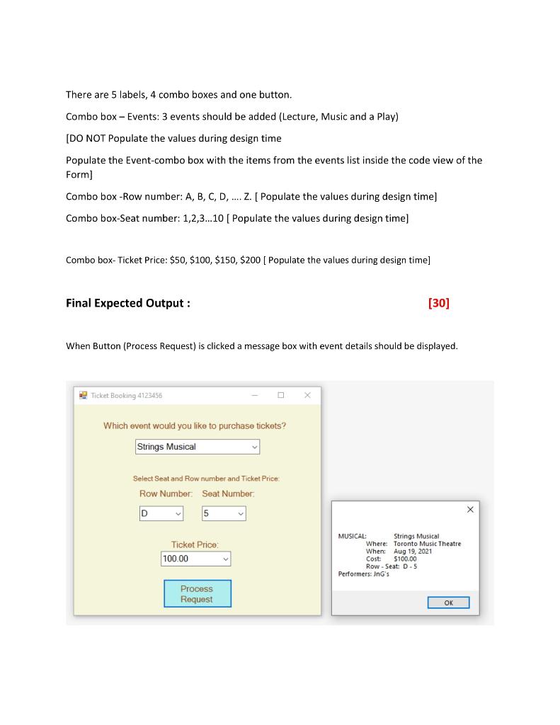 Solved Note: Create a namespace - Ticket Booking + student | Chegg.com