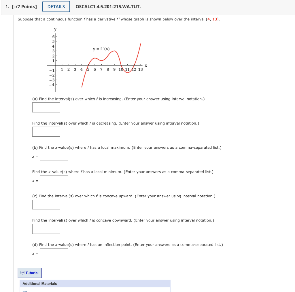 Solved 1. [-17 Points] DETAILS OSCALC1 4.5.201-215.WA.TUT. | Chegg.com