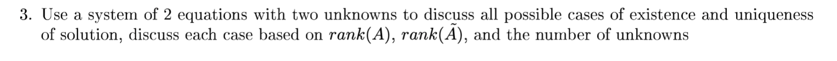 Solved 3. Use a system of 2 equations with two unknowns to | Chegg.com