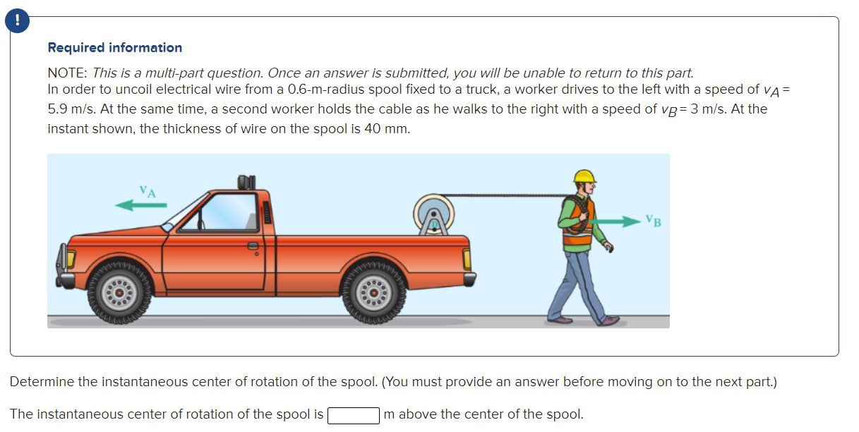 Solved Required information NOTE: This is a multi-part | Chegg.com