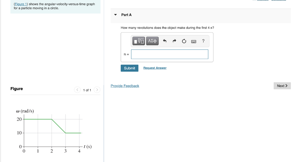 Solved (Figure 1) shows the angular-velocity-versus-time | Chegg.com