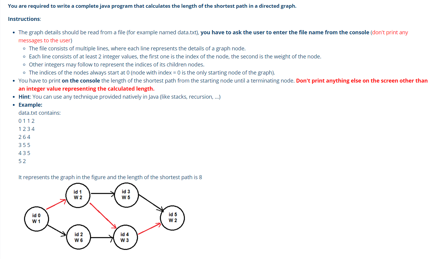 Solved You are required to write a complete java program | Chegg.com