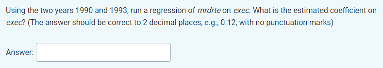 Solved The next 5 questions use the "murder" dataset from | Chegg.com