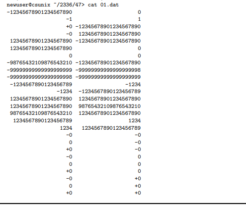 Value 4 Extend the BigInt class from Labs 45 and 46 | Chegg.com