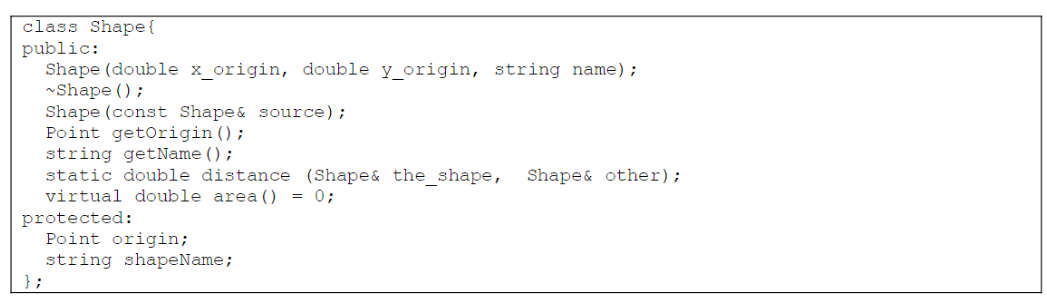 Solved Consider the definition of the following classes in | Chegg.com