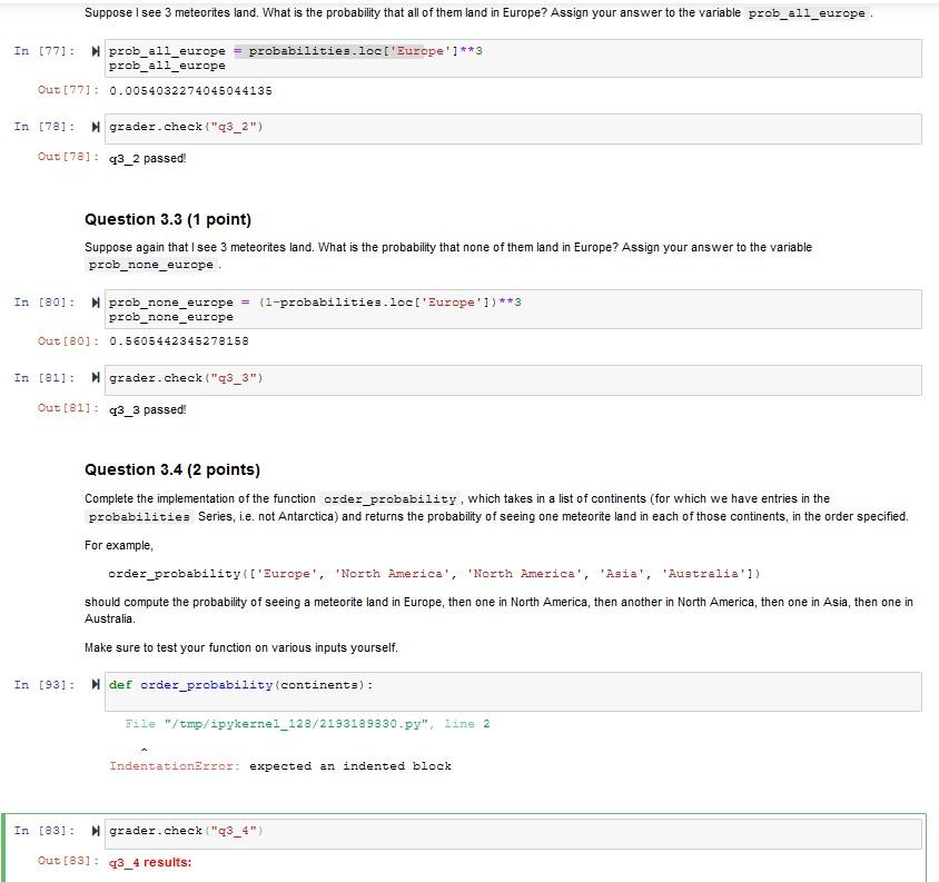 Question 3 - Outer Space In Question 2, you may have | Chegg.com