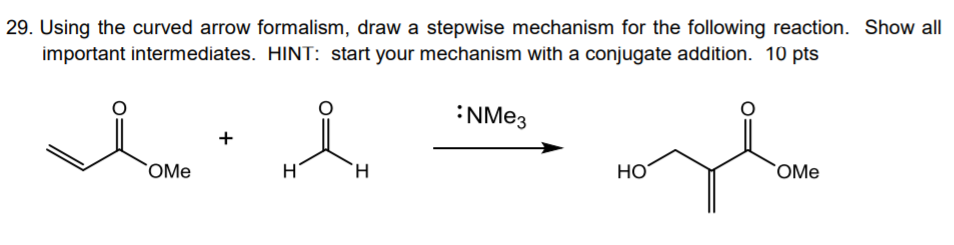 Solved Using the curved arrow formalism, draw a stepwise | Chegg.com
