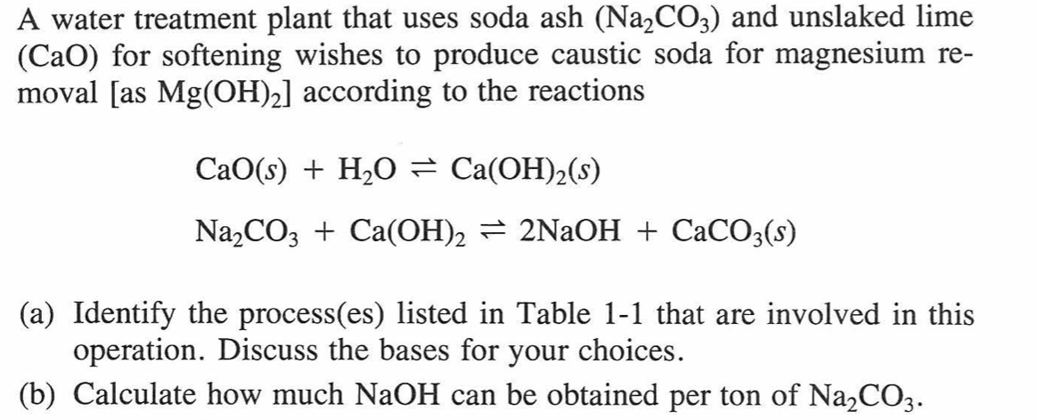 Solved answer for (b): 1,510 lb per short ton (2000lb), or | Chegg.com